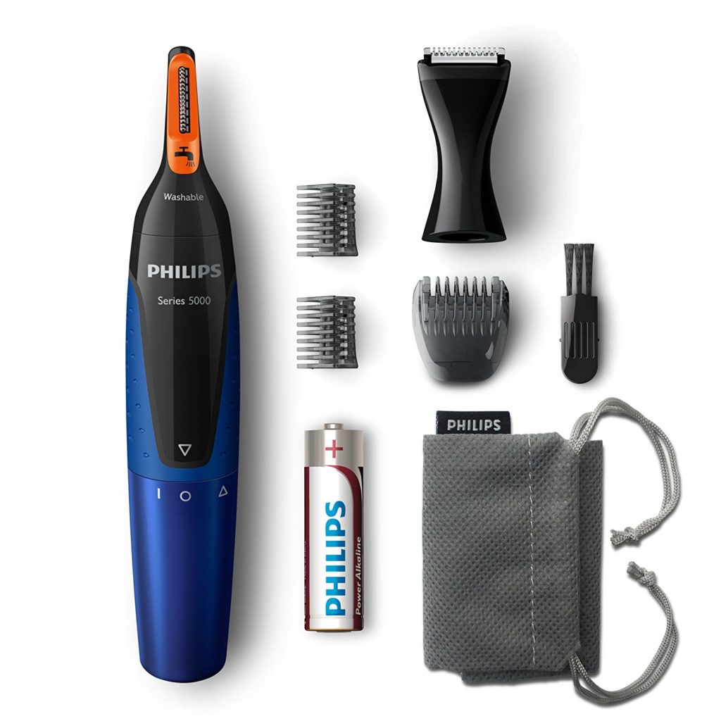 Philips Series 5000 Nasen & Ohren haartrimmer (Dual Cut-Trimmer ...